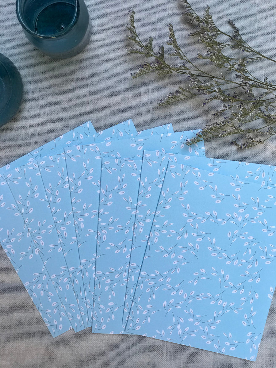 Feather Flutter Note Card Pack – Emmamoon